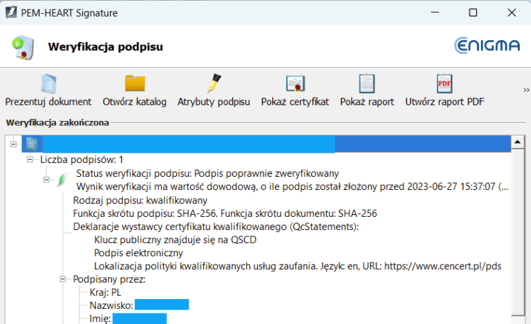 WERYFIKACJA - Cencert